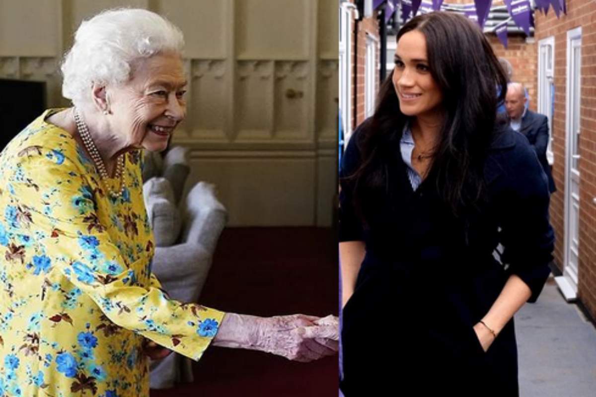 Rainha Elizabeth II se surpreendeu com teimosia de Meghan Markle