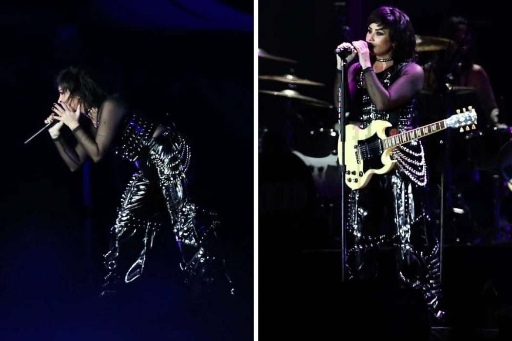 Rock in Rio: Demi Lovato entrega tudo de rock na noite pop - OFuxico