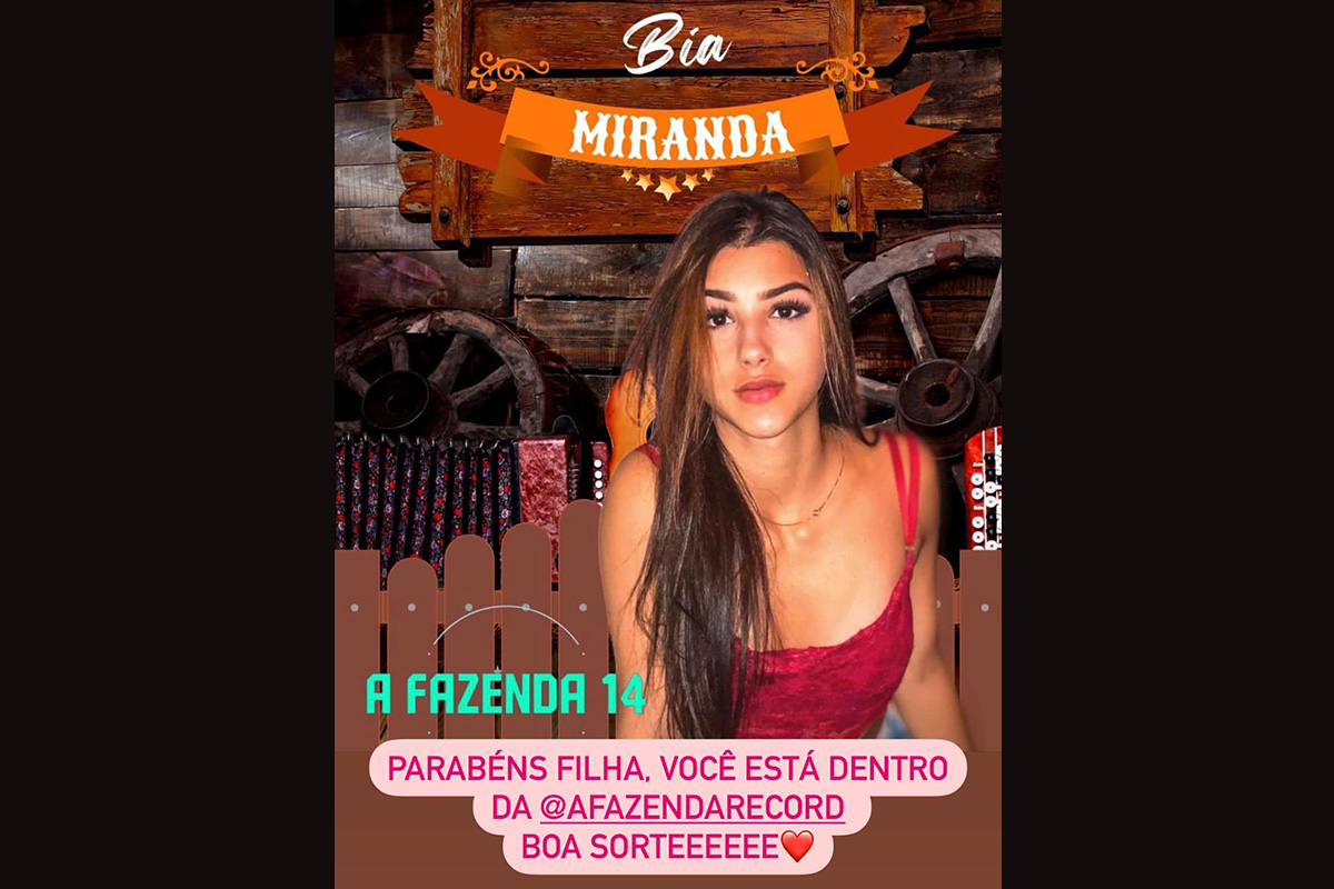 Jenny Miranda encerra polêmica e revela torcida por Bia em "A Fazenda"