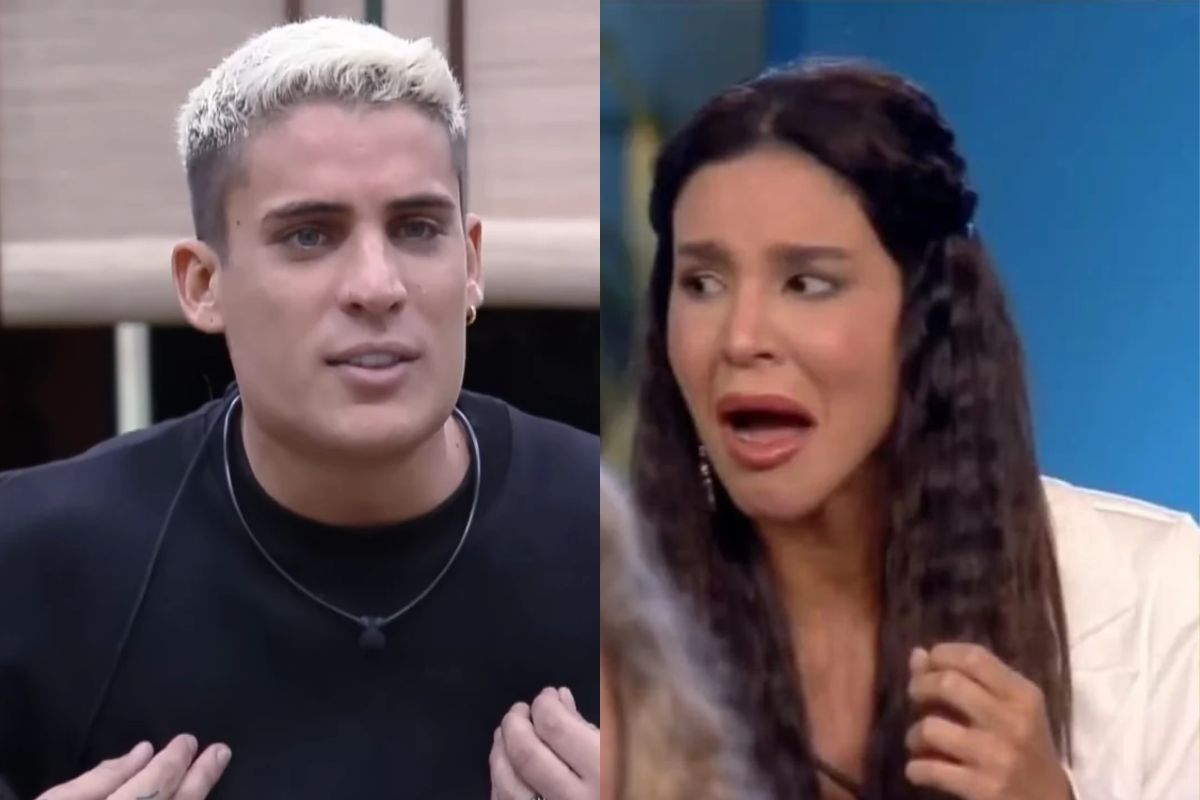 ‘A Fazenda 14’: Tiago Ramos xinga Kerline pelas costas. Veja!