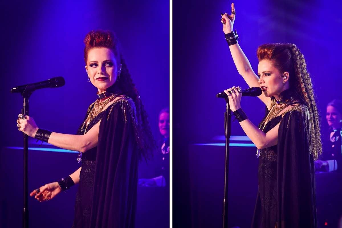 Sandy faz show para famosos em Festa de Halloween - OFuxico