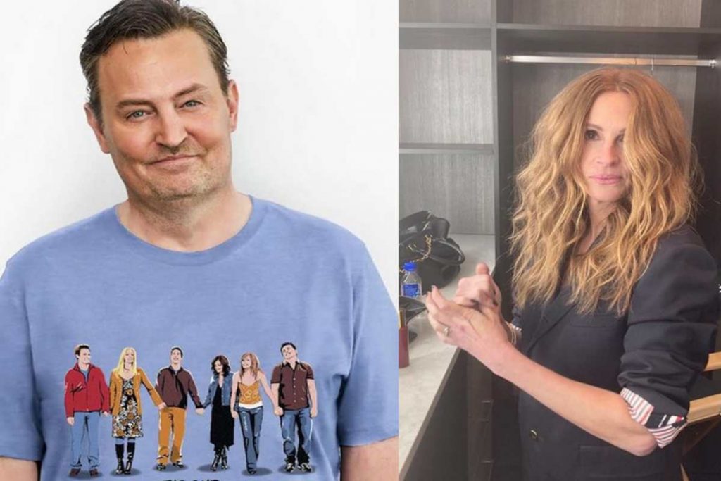 Matthew Perry revela motivo do término do namoro com Julia Roberts