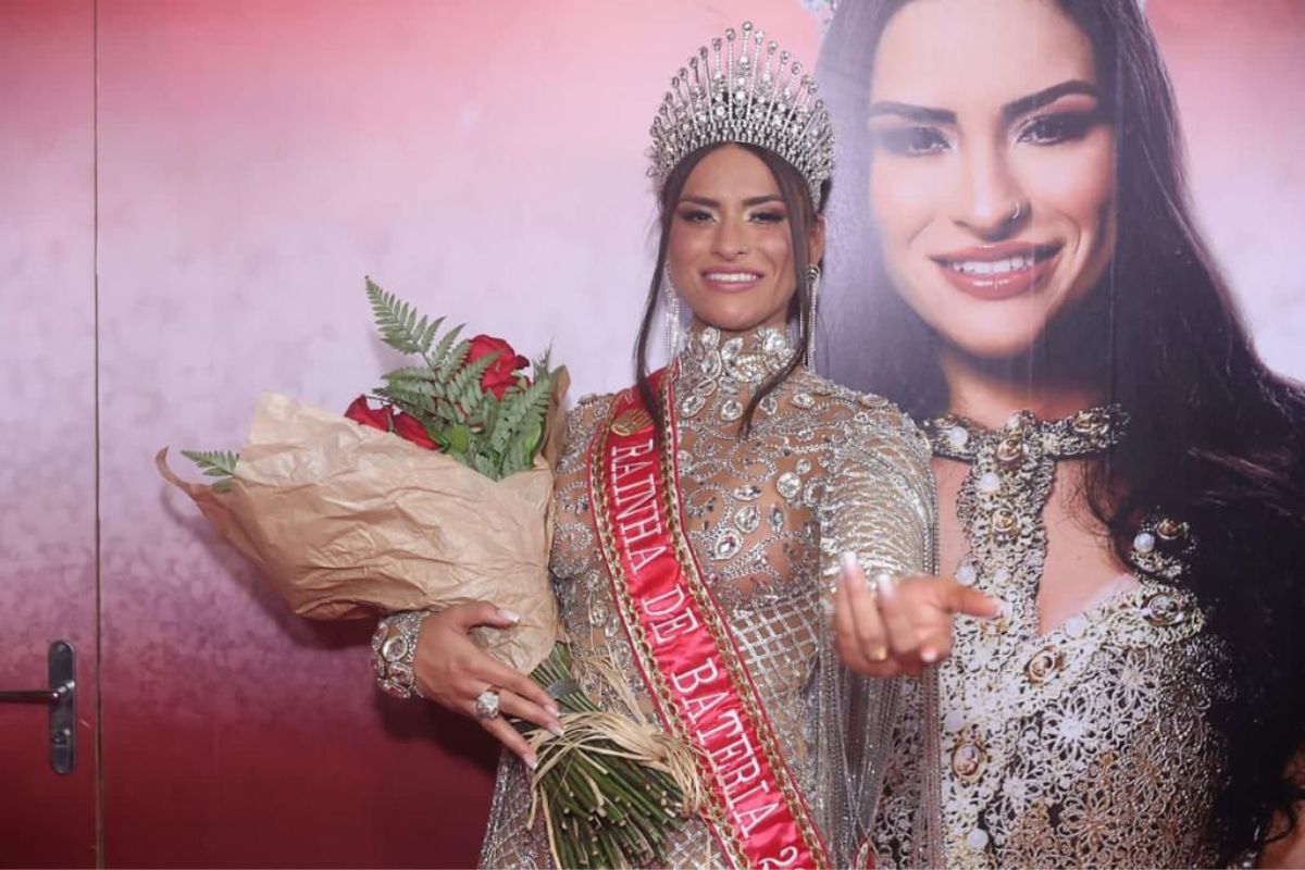 Nathalia Hino se inspira em Beyoncé ao ser coroada na Estácio de Sá ...