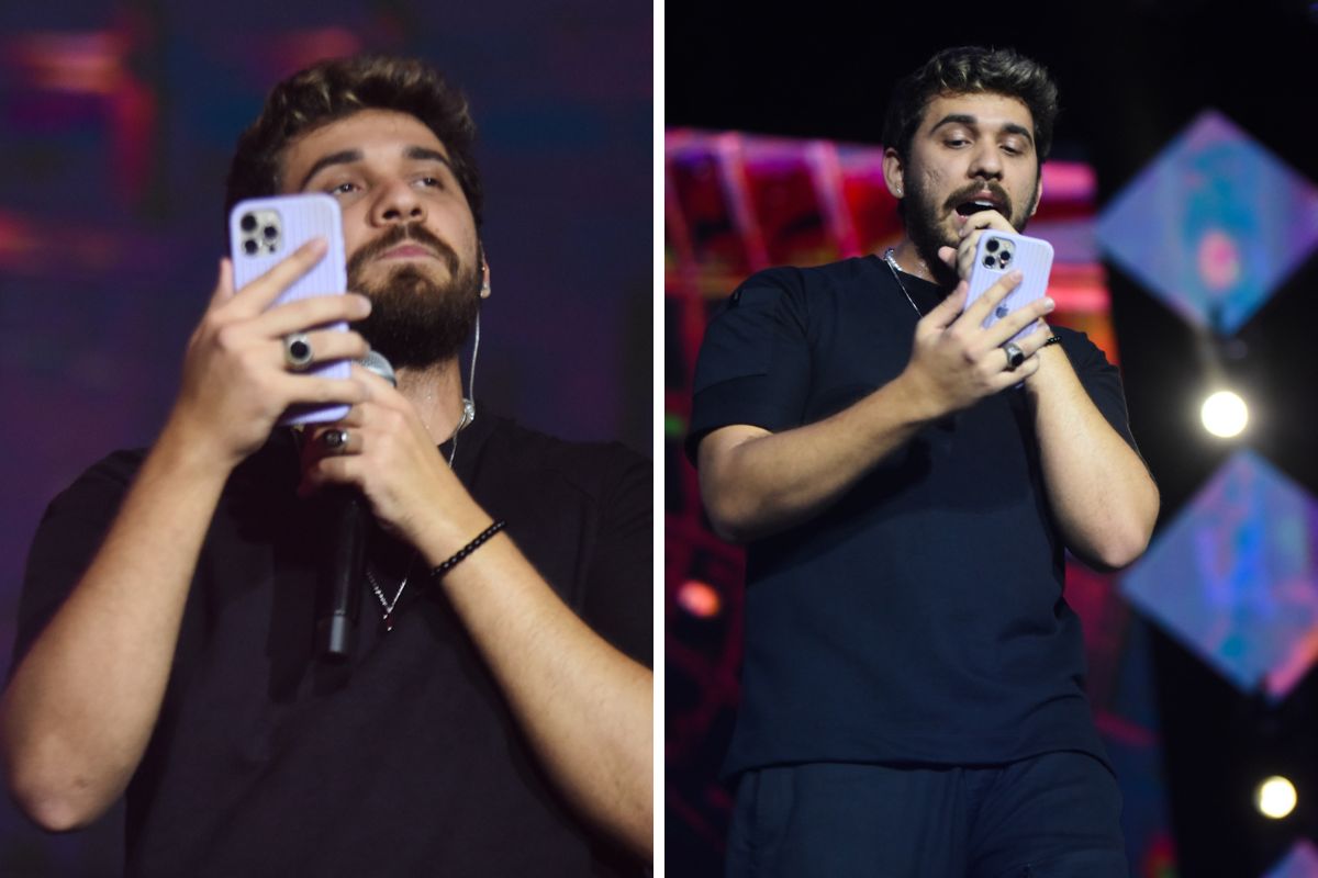 Gustavo Mioto ganha presente polêmico no palco. Veja! – Fofocas e Famosos