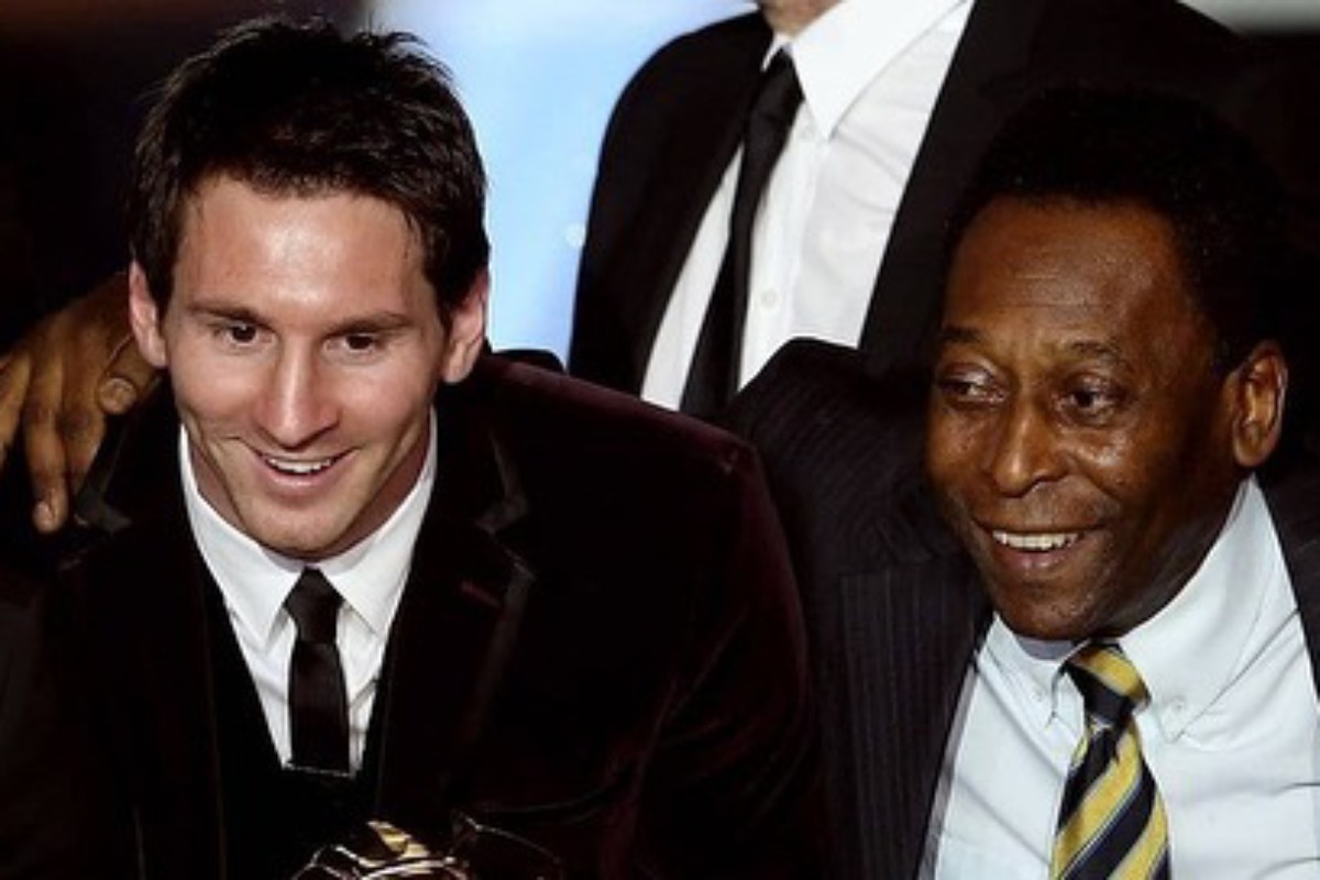 Campeão do mundo, Lionel Messi lamenta a morte do Rei Pelé