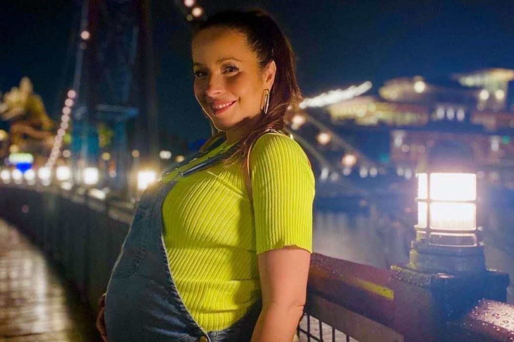 Renata Dominguez dá à luz Giulia, sua primeira filha - OFuxico