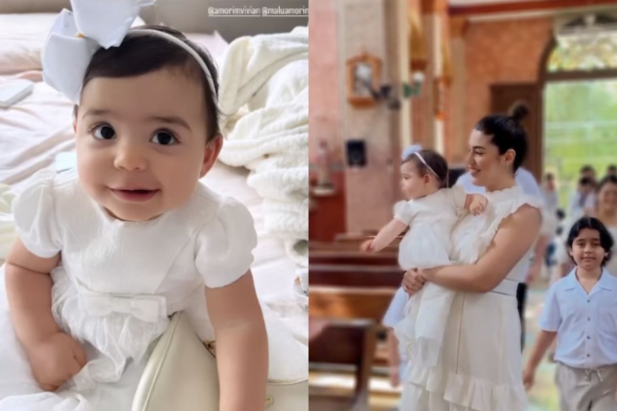 Ex-BBB Vivian Amorim batiza a filha e mostra os detalhes - OFuxico