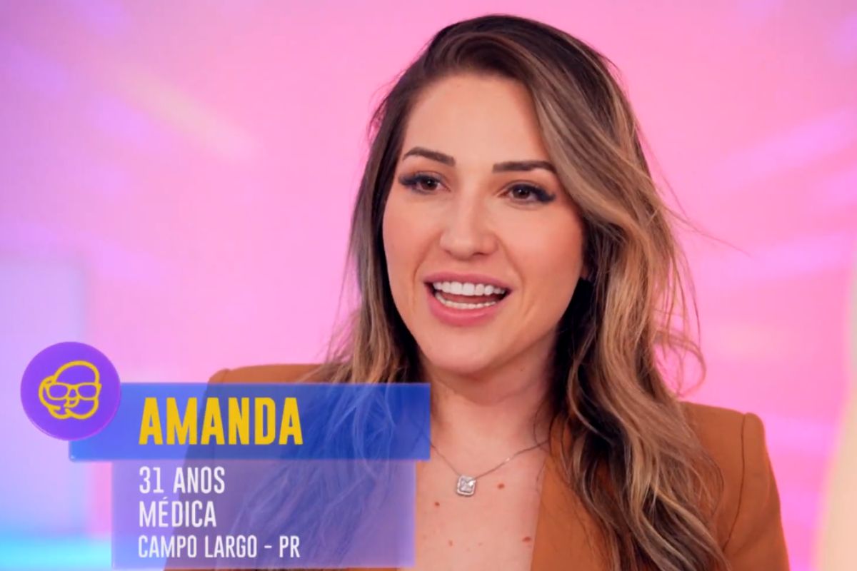BBB23: Amanda é do time da fofoca e diz que só tem rostinho de princesa