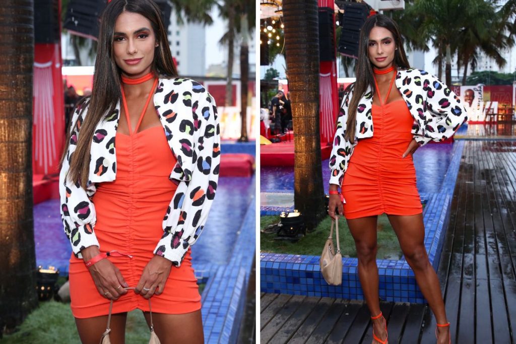 Cleo e mais famosos curtem show de Thiaguinho no 'Tardezinha'. Fotos!