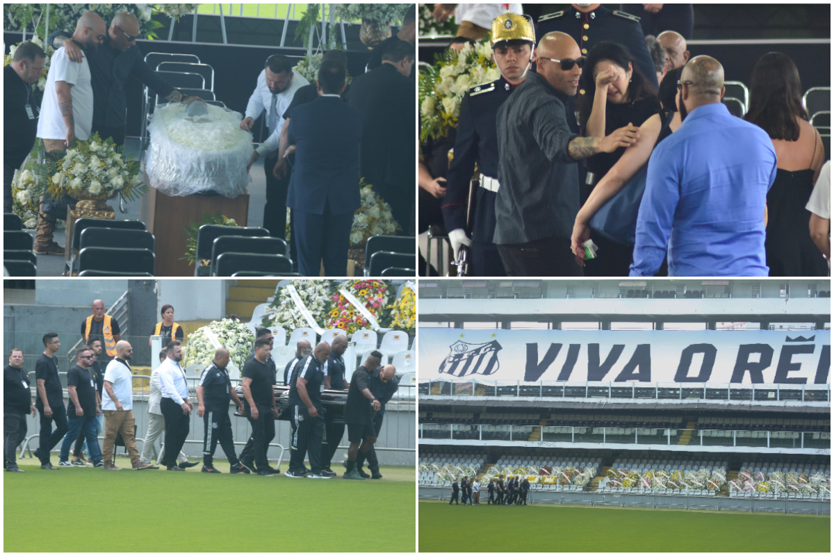 Pelé: velório na Vila Belmiro reúne familiares, grande público e ...