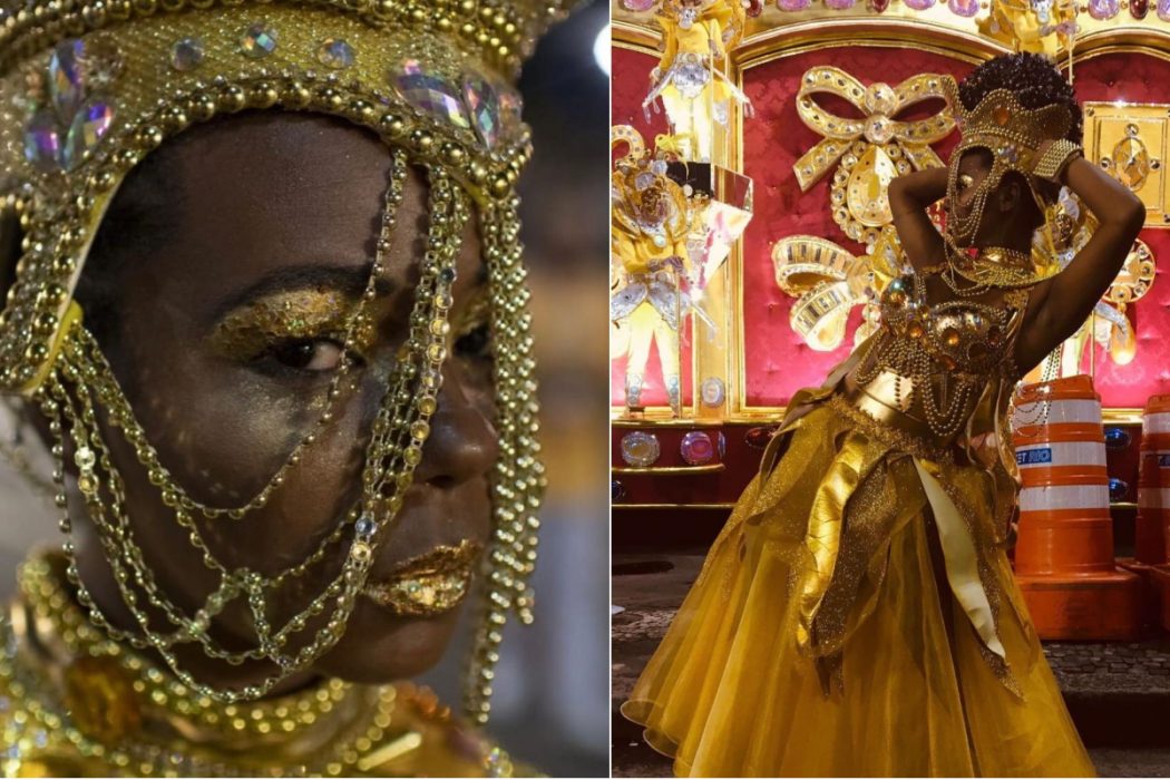 Camila Rocha, Tininha de Travessia, desfila na Vila Isabel - OFuxico