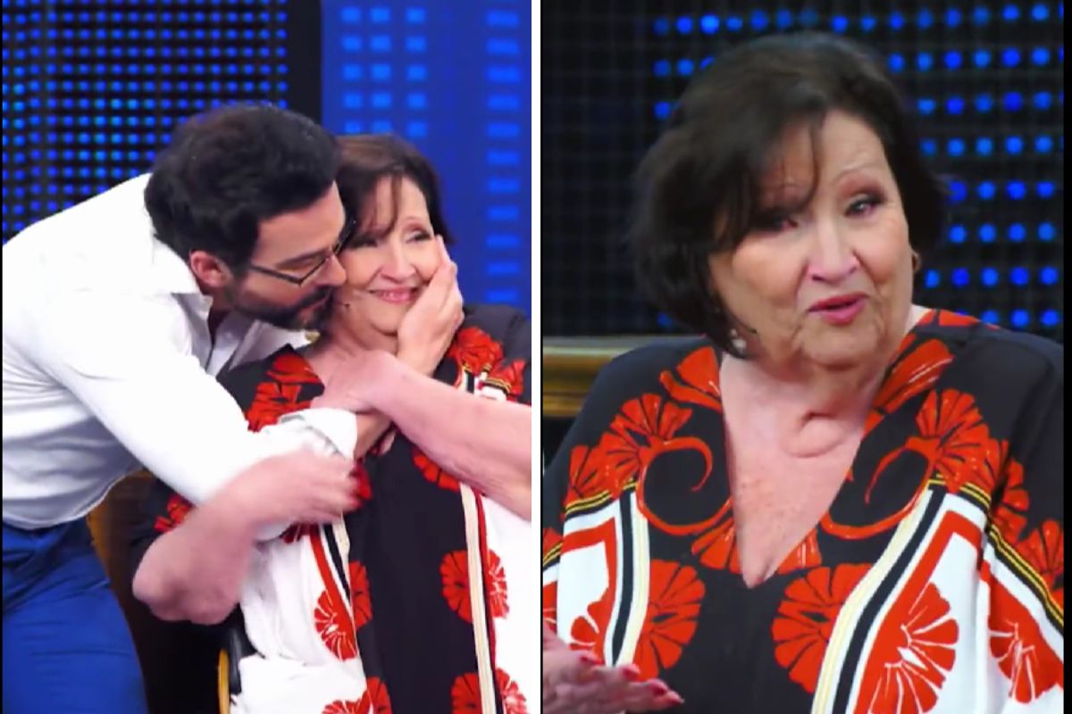 Dona Déa Lúcia recebe declaração e vai às lágrimas: ‘Me ajuda a viver’