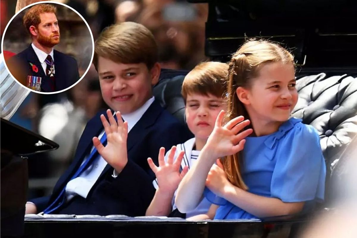 Príncipe George e Charlotte sabem do conflito familiar envolvendo o tio ...