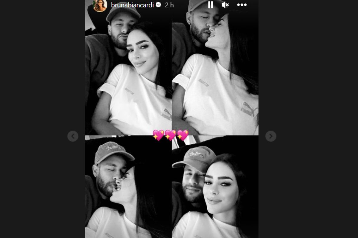 Neymar e Bruna Biancardi compartilham momento fofo na web. Veja!