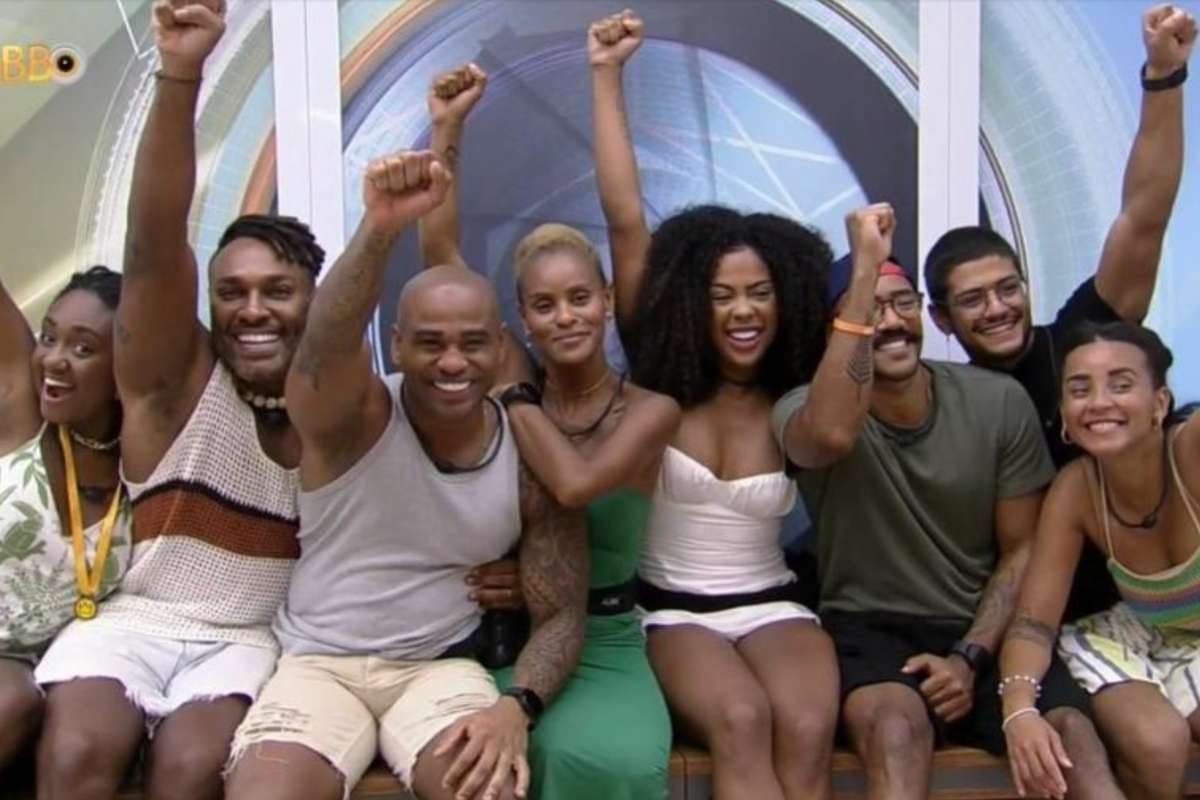 BBB23: Participantes negros se reúnem em foto - OFuxico