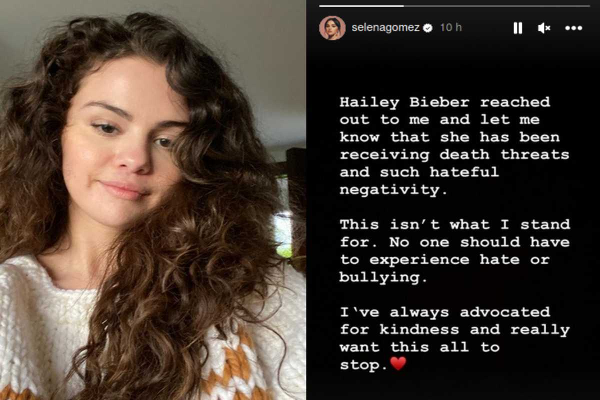 Hailey Bieber agradece Selena Gomez: 'O amor sempre será maior'