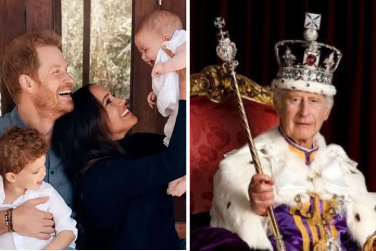 Rei Charles III faz brinde ao neto Archie Harrison pelo seu aniversário