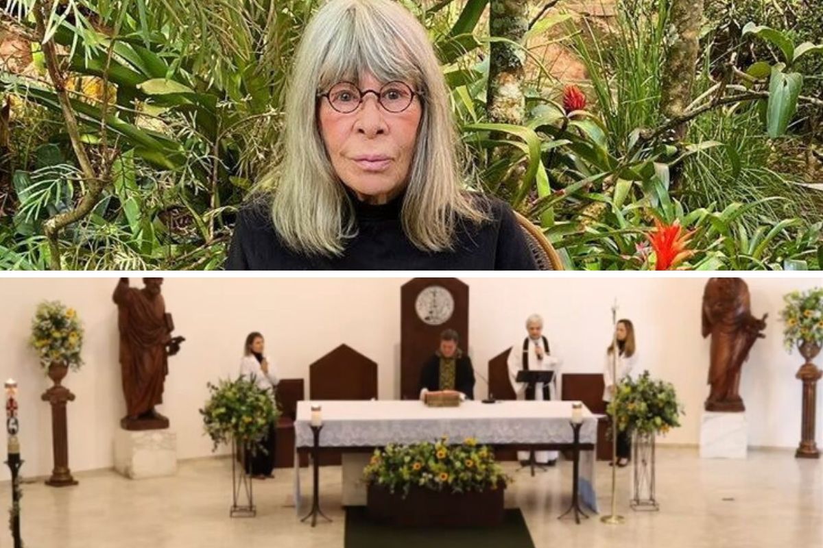 Rita Lee adorava escutar canto litúrgico, revela padre durante missa