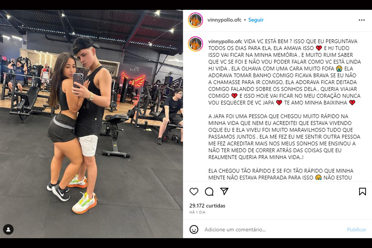 Influenciadora de 19 anos é encontrada morta ao lado do ex-namorado