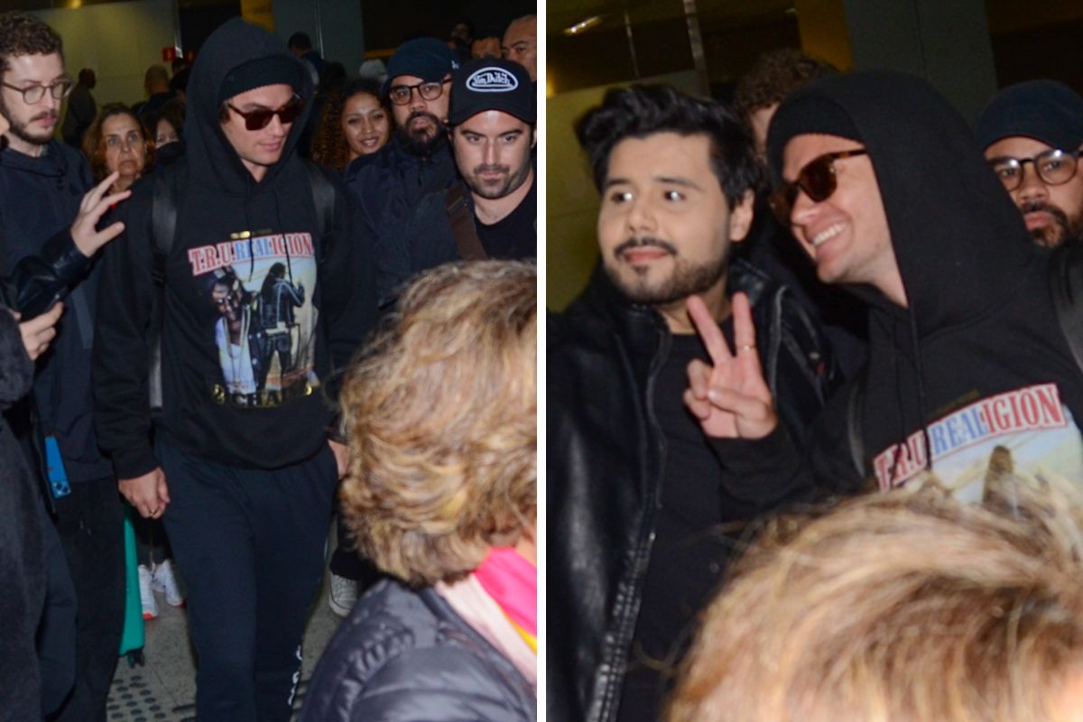 Chase Stokes, de Outer Banks, chega ao Brasil e posa com fãs - OFuxico