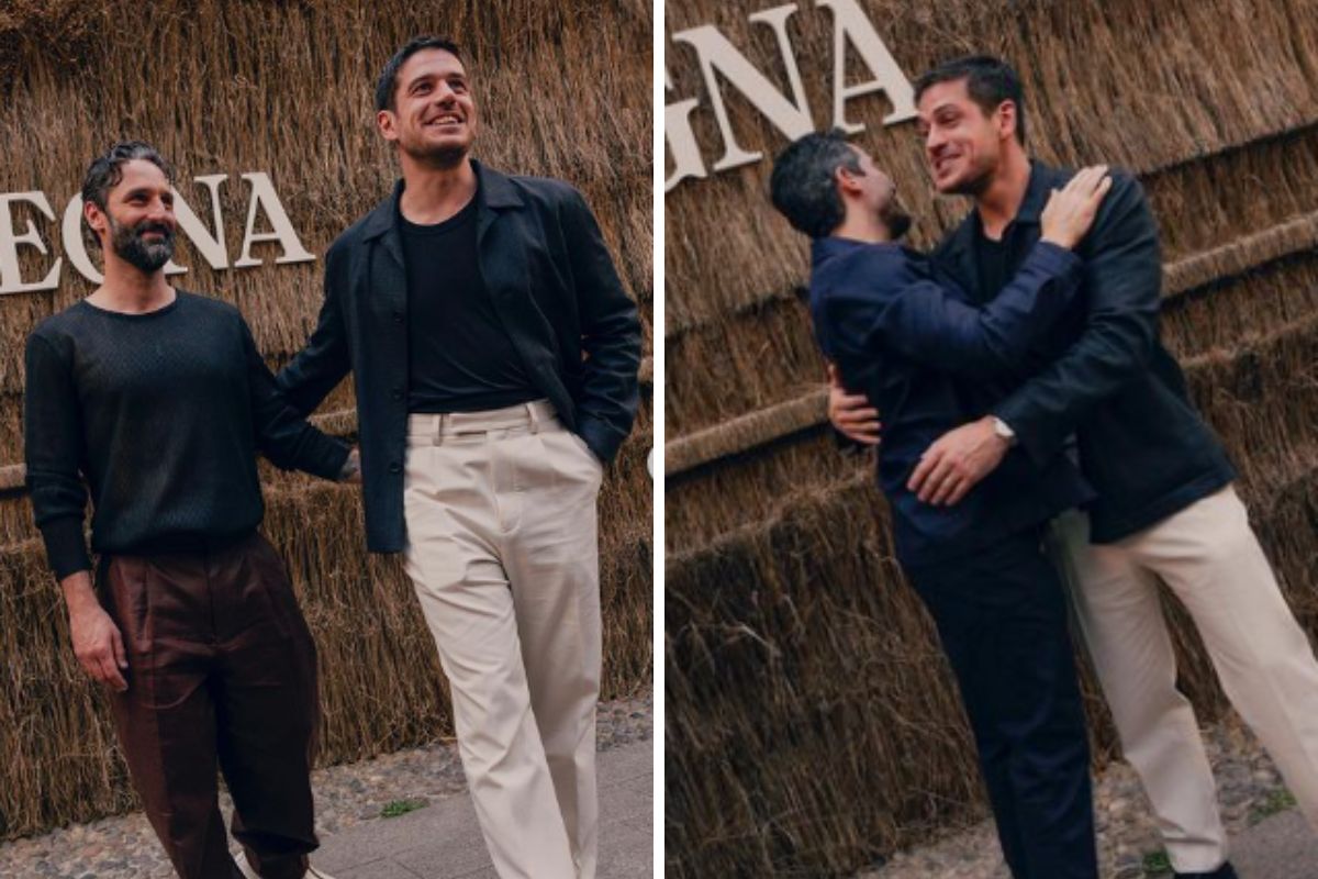 Marco Pigossi aparece em momento raro com o namorado. Foto!