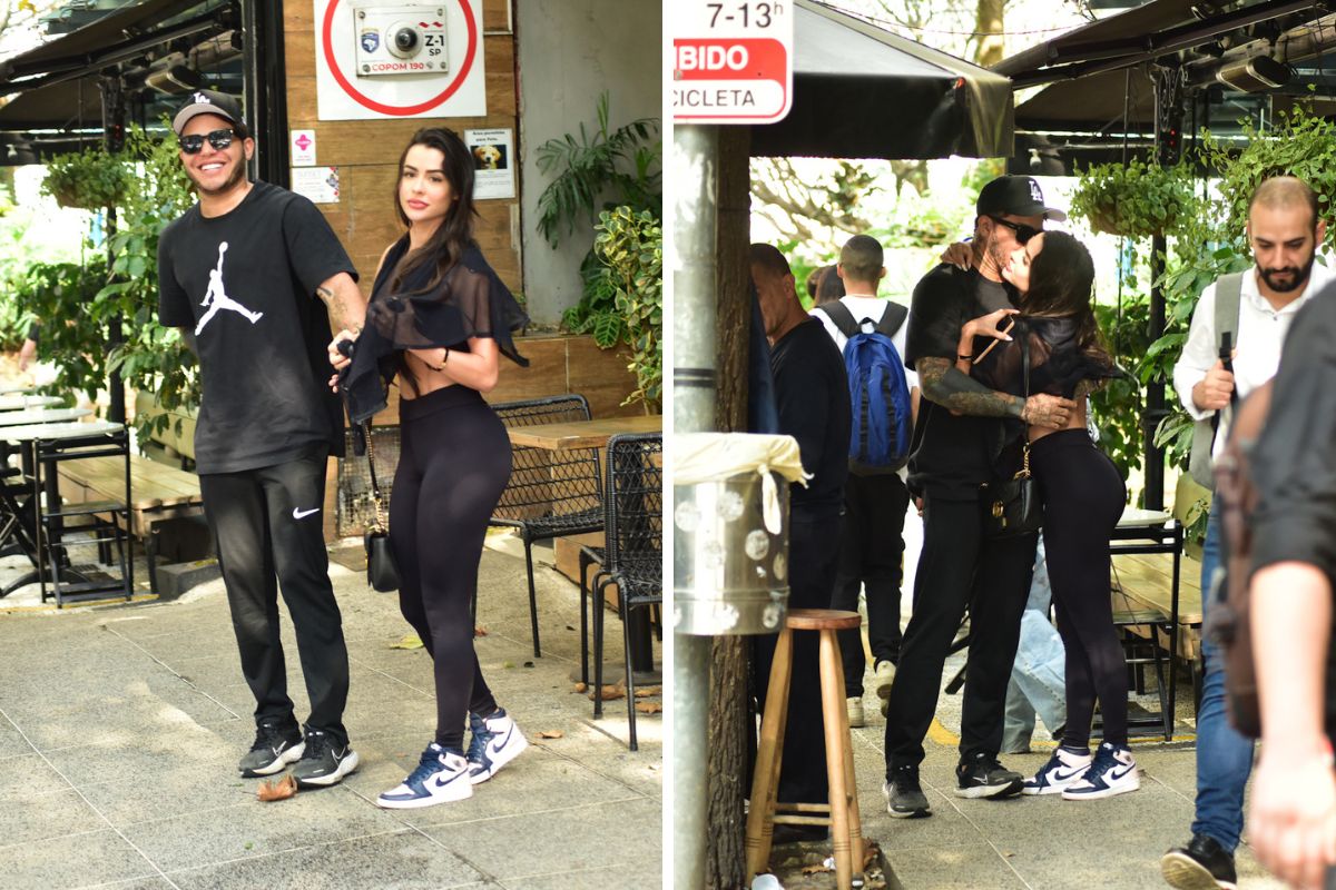 Tierry é flagrado aos beijos com nova namorada. Fotos!