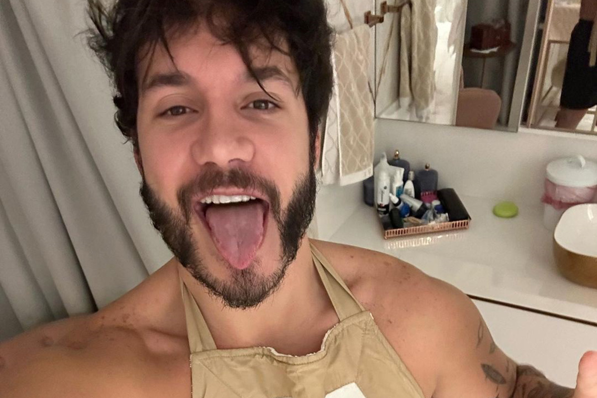 Eliezer perde 8kg e mostra antes e depois impressionante. Veja!