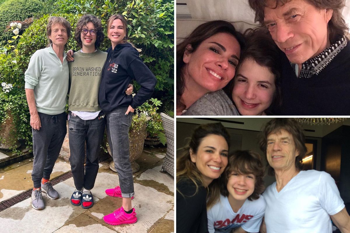 Mick Jagger Lucas Maurice Morad Jagger