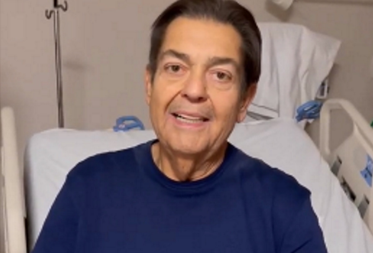 Faustão está sedado e respira com auxílio de ventilação mecânica