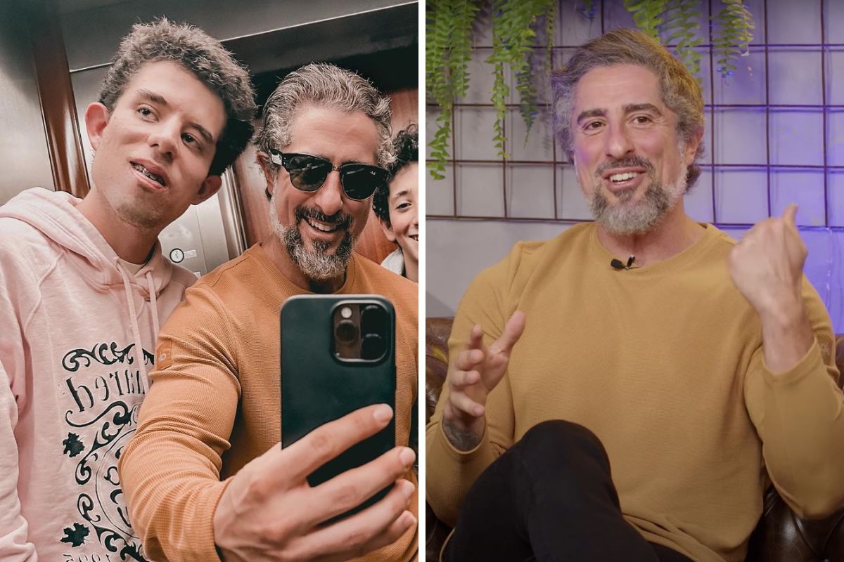 Marcos Mion se emociona com Romeo: 'Grato de ter tido um filho autista'