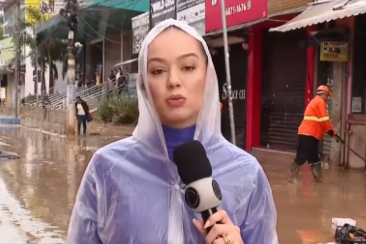 Balanço Geral tem discussão entre repórter e comerciante ao vivo. Vídeo!