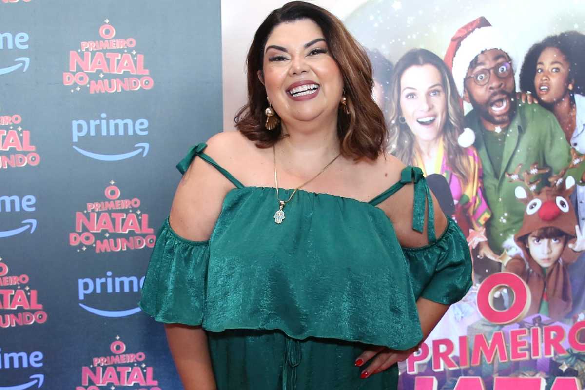 Lázaro, Ingrid e Karla surgem em pré-estreia de filme de Natal - OFuxico