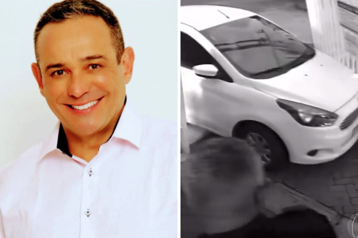 Ex-mulher invade prédio e destrói carro de ator. Vídeo! - OFuxico